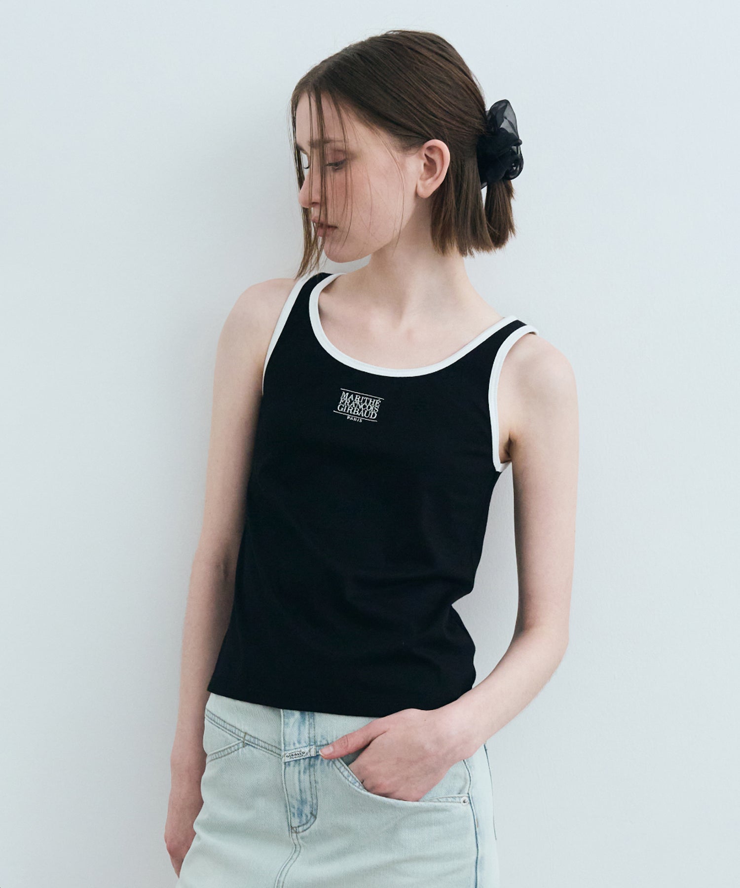 Marithé François Girbaud - W Classic Logo Sleeveless – SoJan.com.au